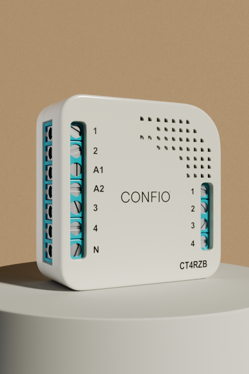 4 Channel Module(Zigbee + Control4) – Confio Technologies