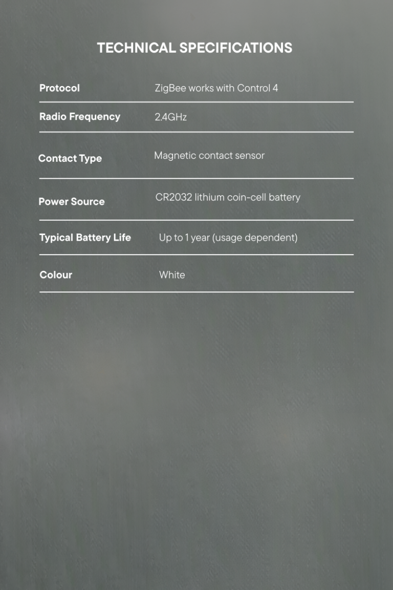 Contact Sensor(CTDSZB) – Confio Technologies